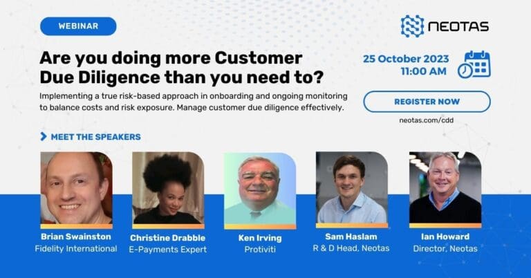 Events - Neotas Investigative Due Diligence